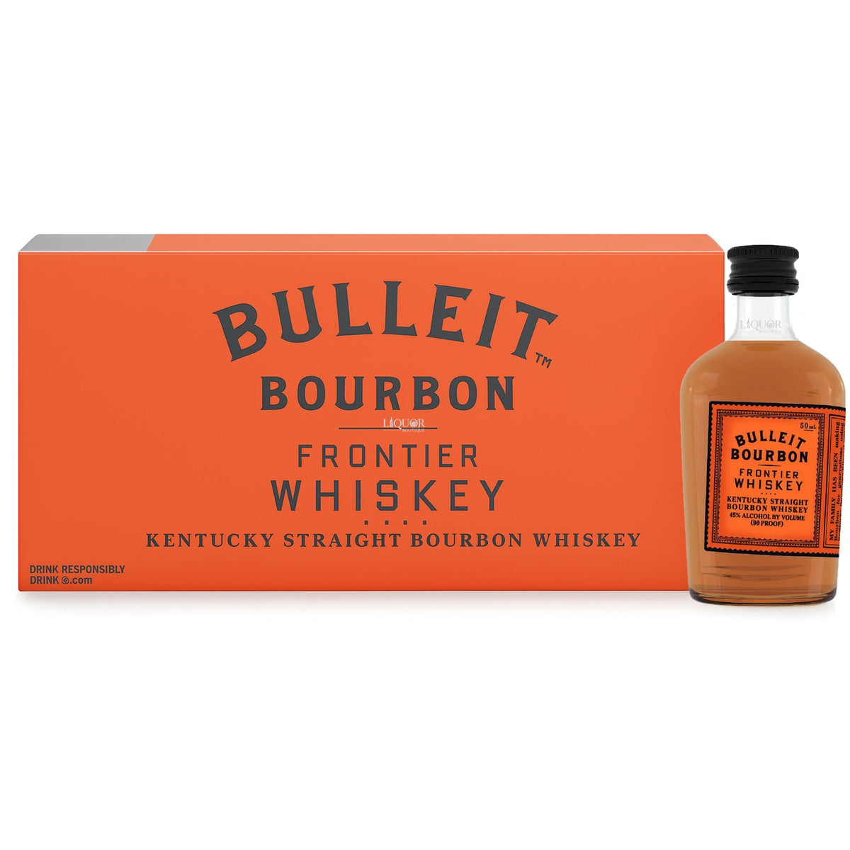 Bulleit Bourbon Frontier Whiskey 10 Pack 50ml – Liquor Boutique