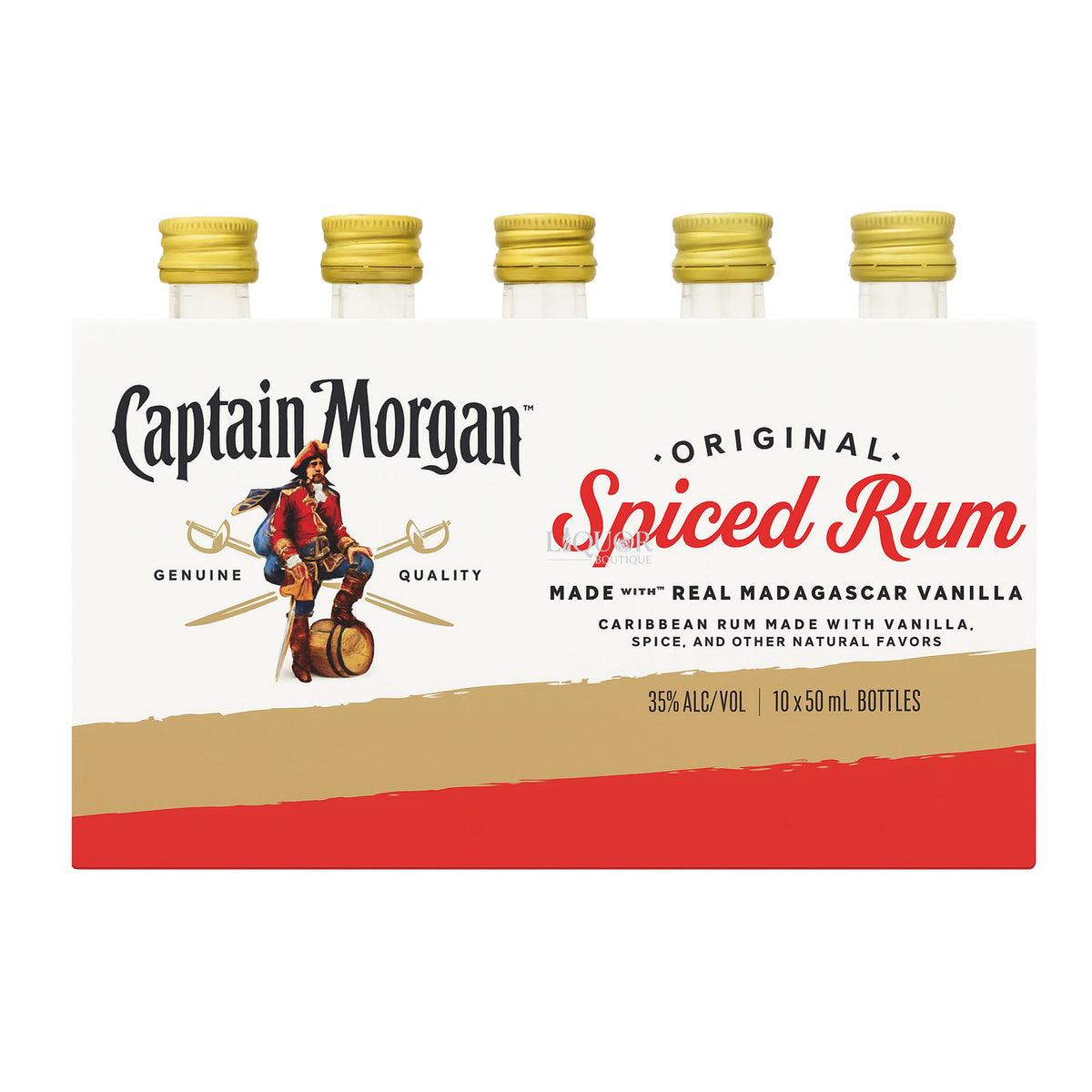 Captain Morgan Orginal Spiced Rum 10 Pack 50ml – Liquor Boutique