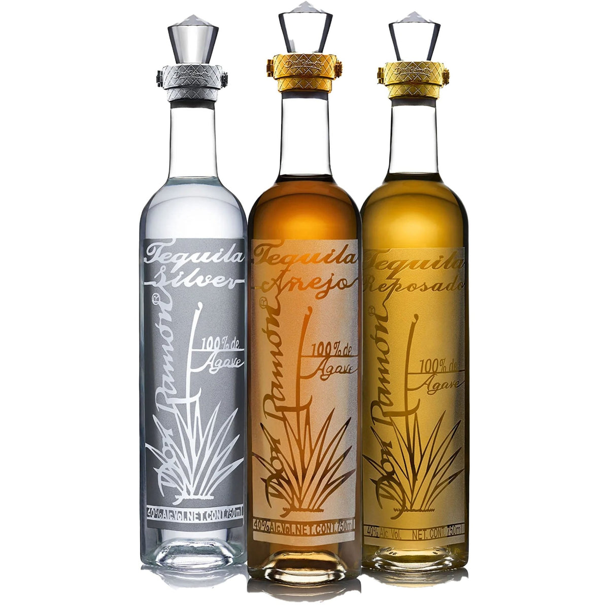 Don Ramón Blanco, Reposado, & Añejo Tequila Bundle – Liquor Boutique