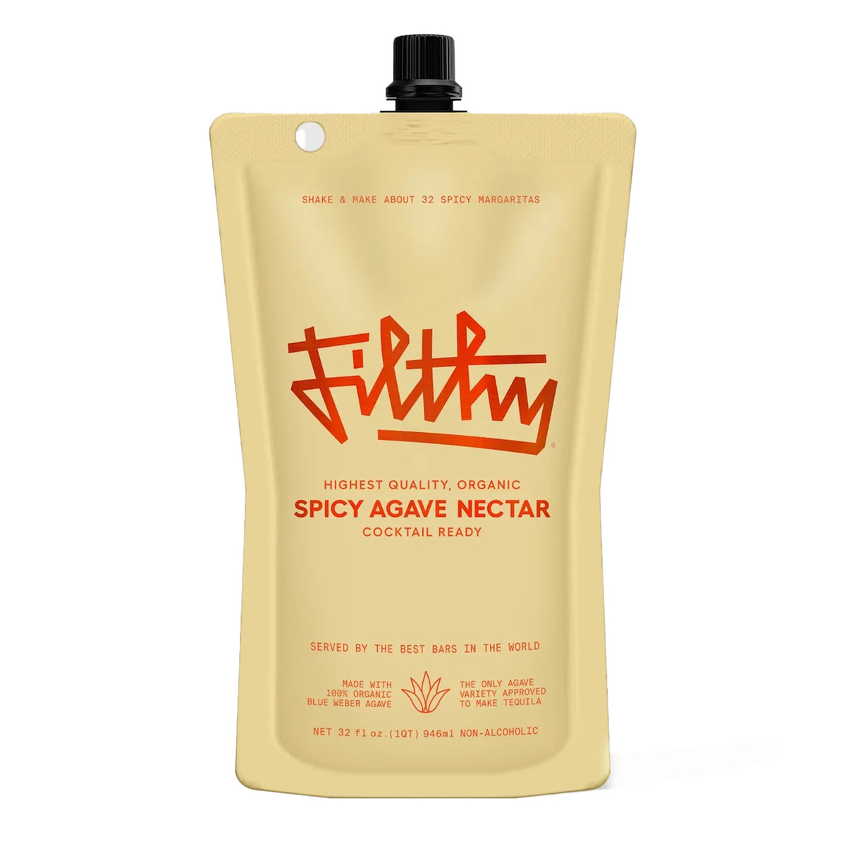 Filthy Foods Spicy Agave Nectar Pouch 32oz – Liquor Boutique