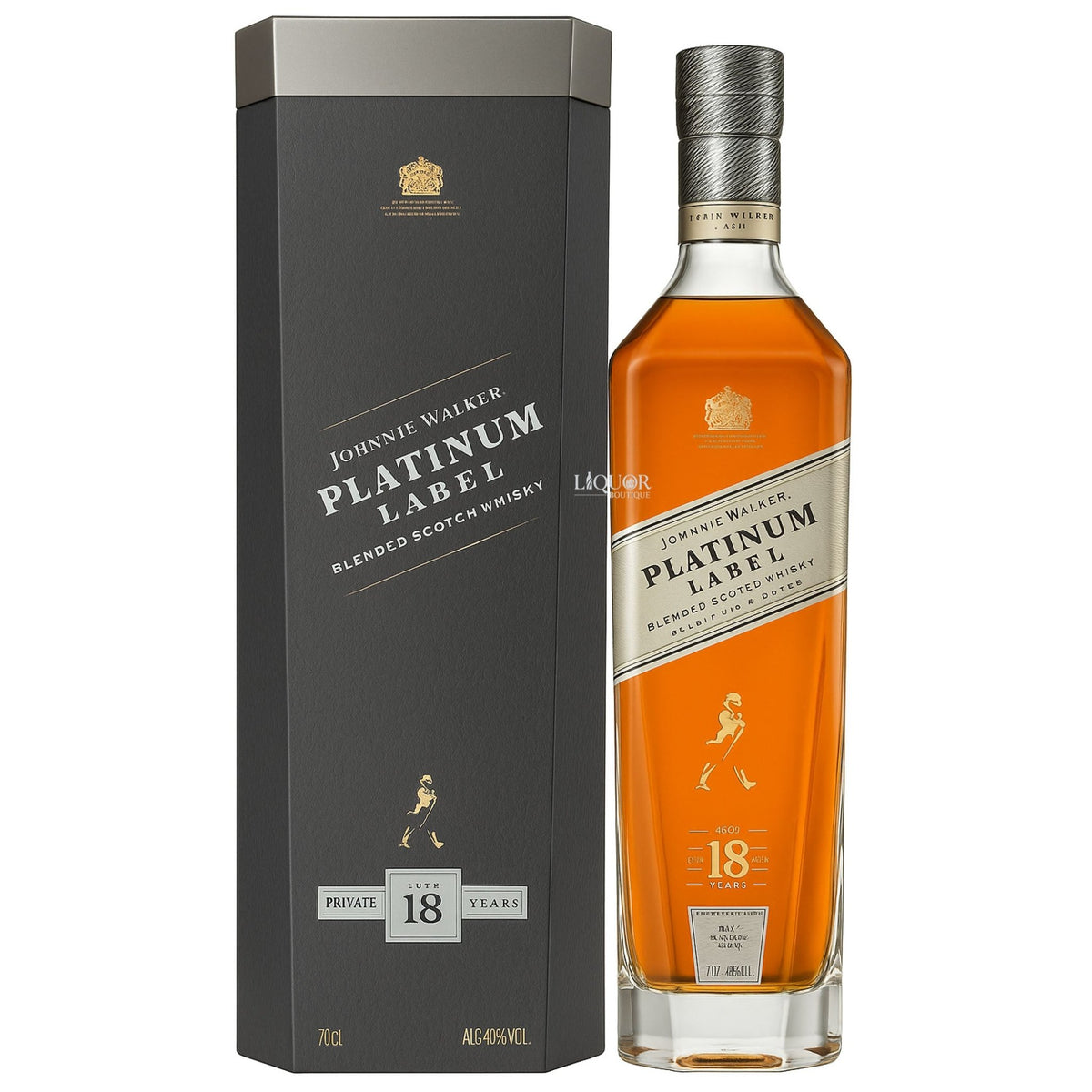 Johnnie Walker Platinum Label 18 Year Old Blended Scotch Whisky ...