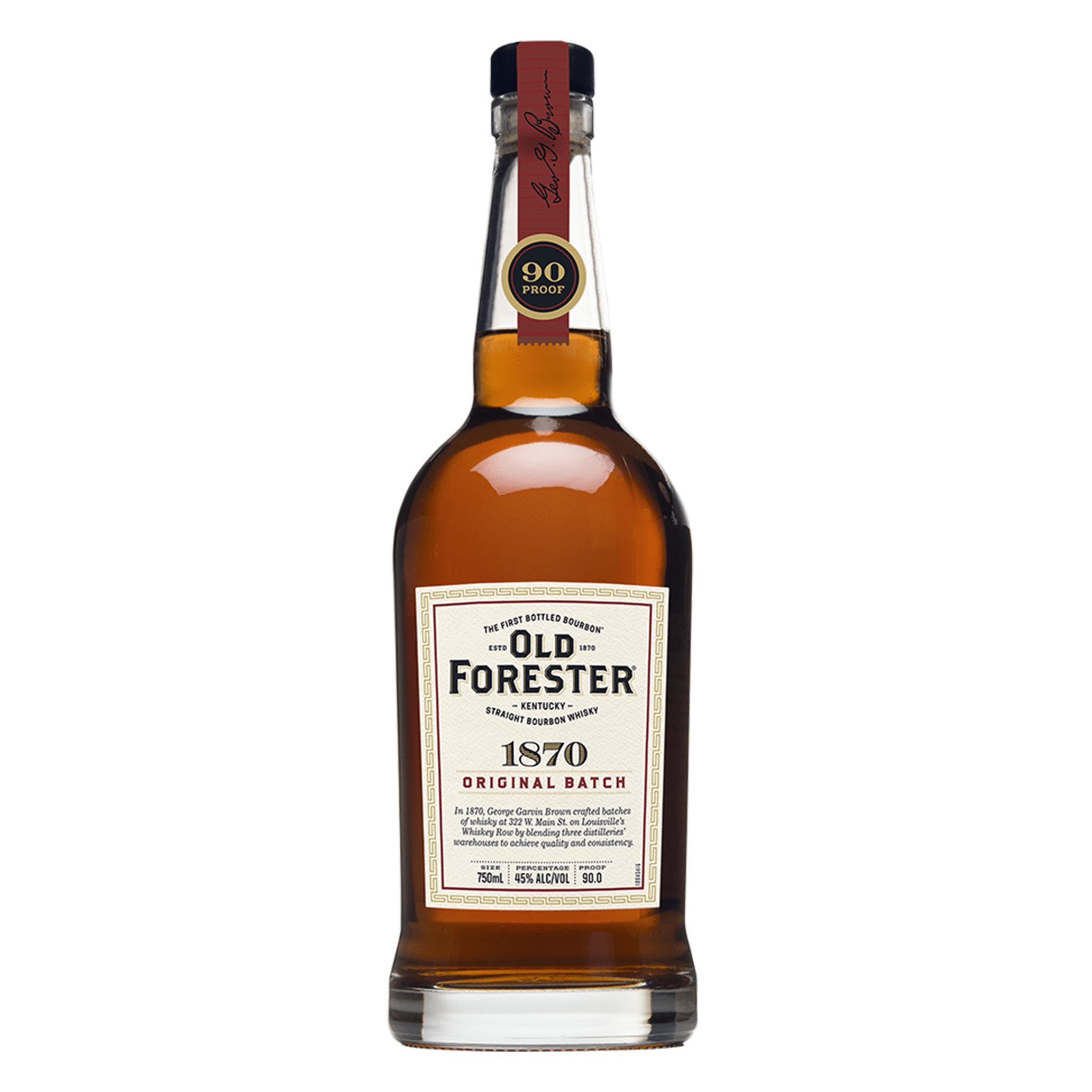 Old Forester 1870 Original Batch Bourbon Whiskey – Liquor Boutique